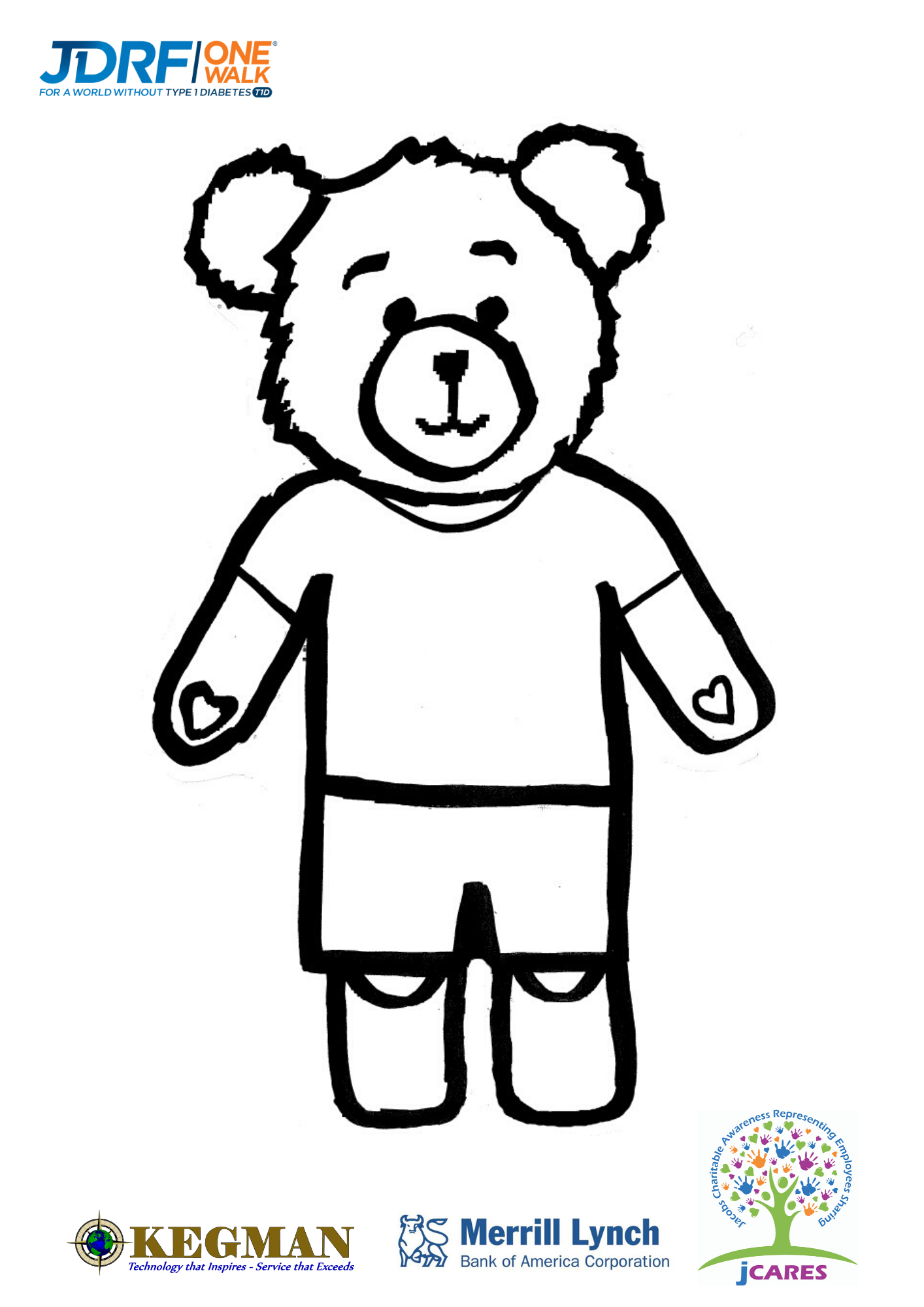 2020 Virtual One Walk- Rufus Coloring Pages - Northern Florida Chapter