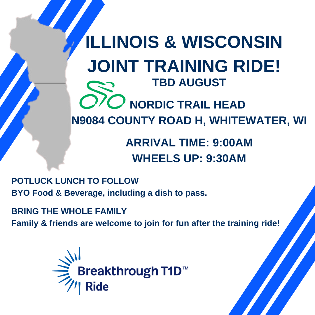 Breakthrough T1D Ride - Team WI Cross Market Training Opportunities ...