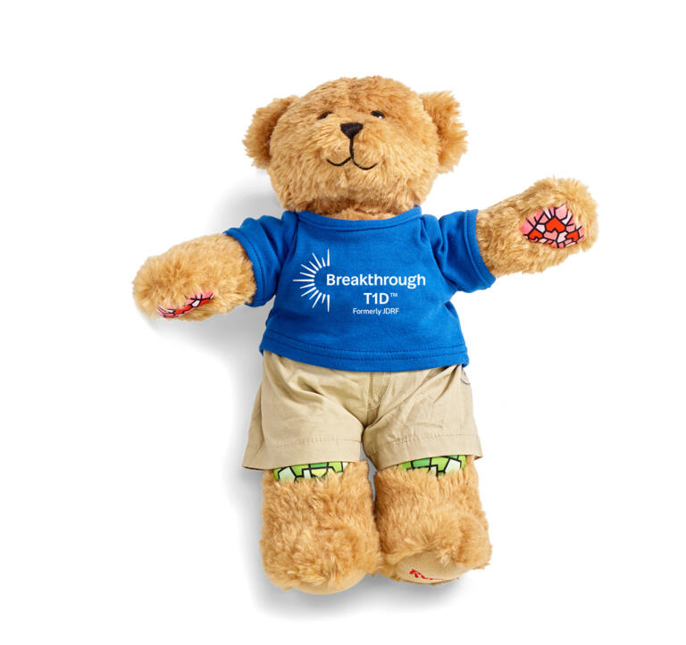 Rufus, the Bear with Diabetes®, "2.0" - Breakthrough T1D